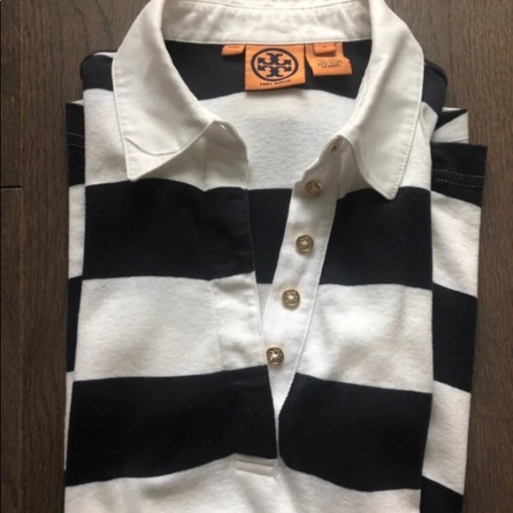 Tory Burch | Tops | Authentic Tory Burch Rugby Shirt | Poshmark